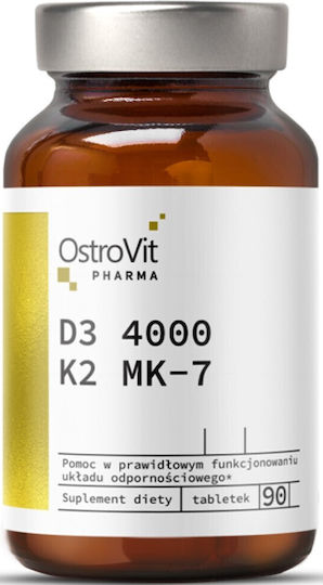 OstroVit D3 4000 K2 MK 90 κάψουλες Skroutz gr