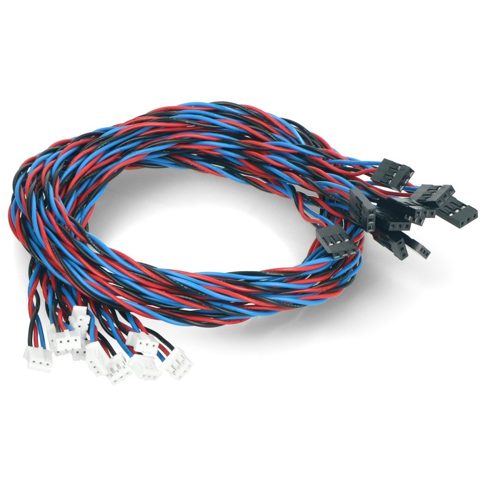 DFRobot Καλώδιο Αναλογικού Αισθητήρα για Arduino 0 5m FIT0769 10τμχ
