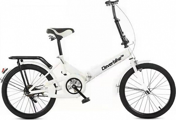 Clever Bike V1 20" Λευκό Σπαστό Ποδήλατο Πόλης χωρίς Ταχύτητες | Skroutz.gr