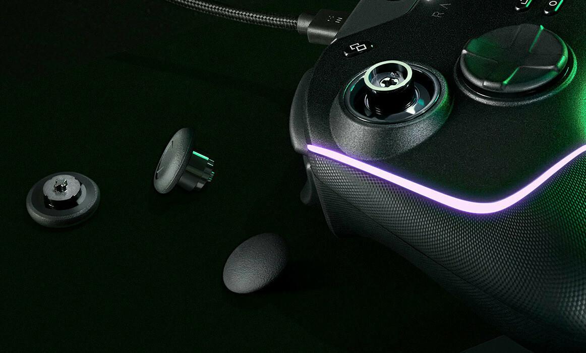 Razer Wolverine V2 Chroma Ενσύρματο Gamepad για Xbox Series Λευκό ...