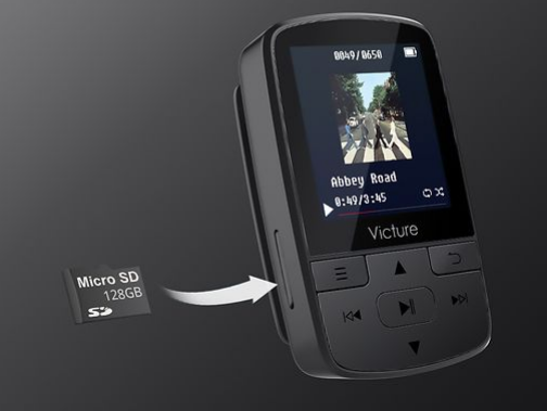 Victure M3 MP3 Player (16GB) Black Μαύρο | Skroutz.gr