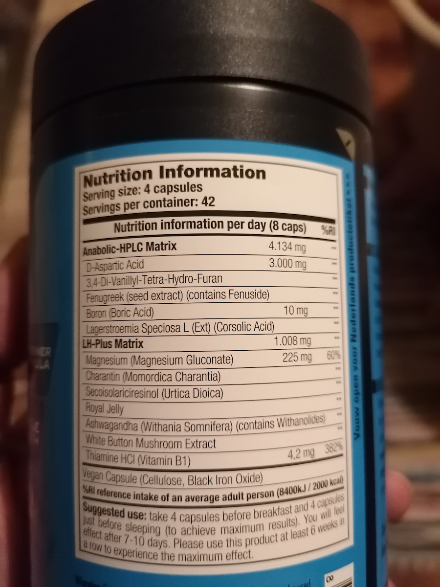 Stacker 2 Muscle Transform Συμπλήρωμα για Λίμπιντο & Ενίσχυση της Τεστοστερόνης 168 κάψουλες ...