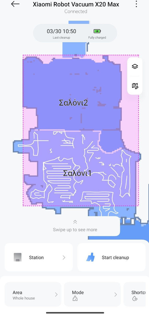 Xiaomi X20 Max Σκούπα Ρομπότ για Σκούπισμα & Σφουγγάρισμα με ...