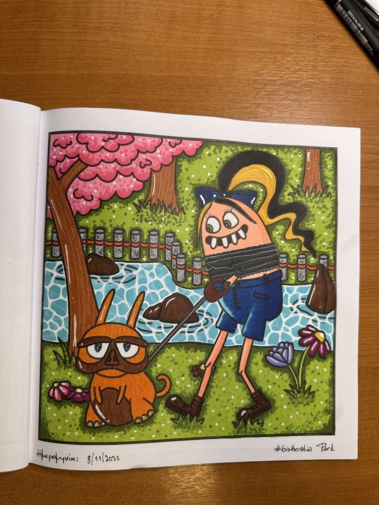 Colouring Book Brotherakia – Μικρή Ολλανδέζα, Offline Moments, Full of ...