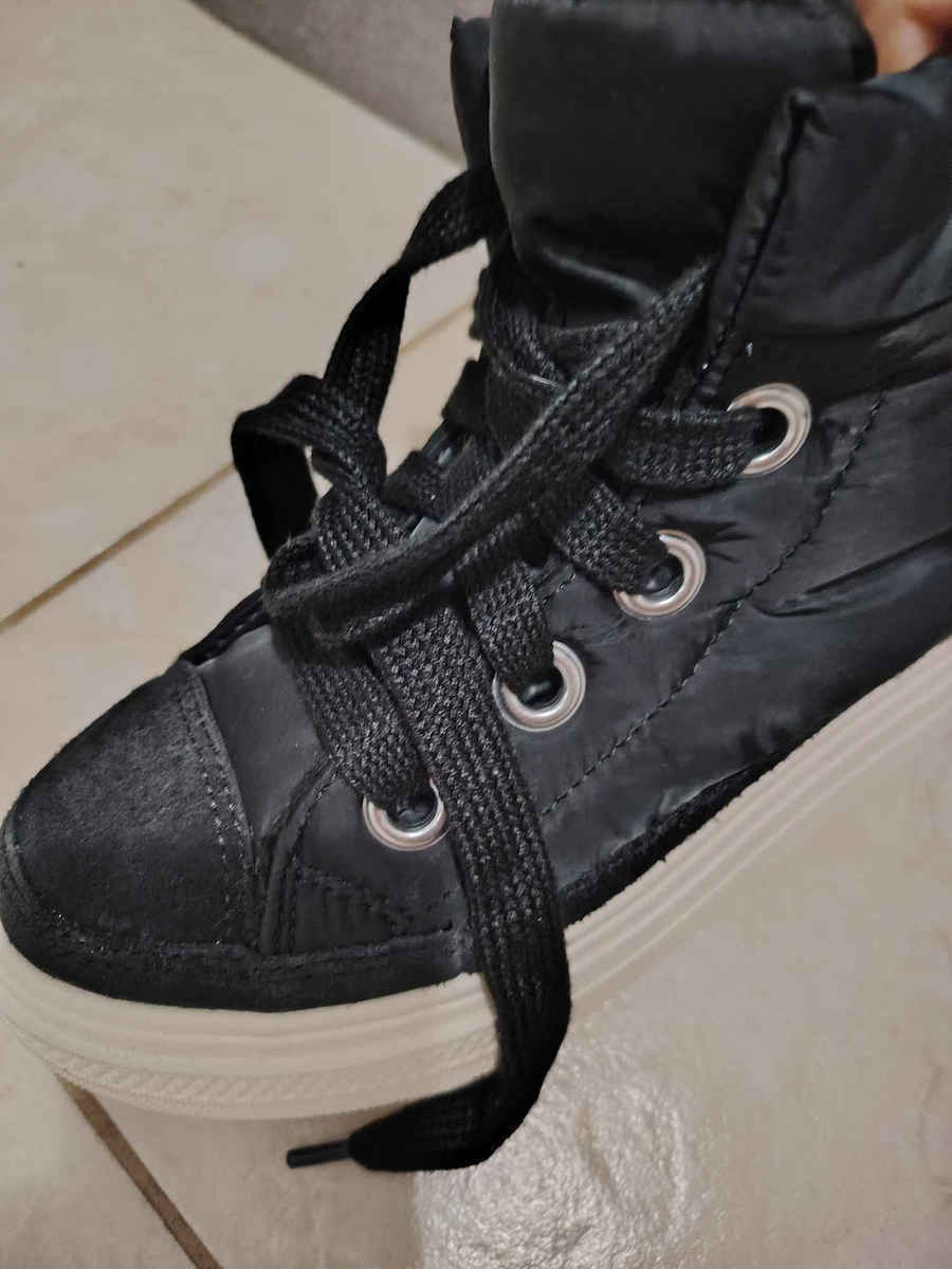 Converse Chuck Taylor All Star Γυναικεία Flatforms Μποτάκια Black ...