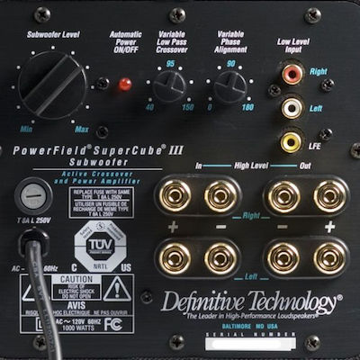 Definitive Technology SuperCube III Αυτοενισχυόμενο Subwoofer με Ηχείο ...