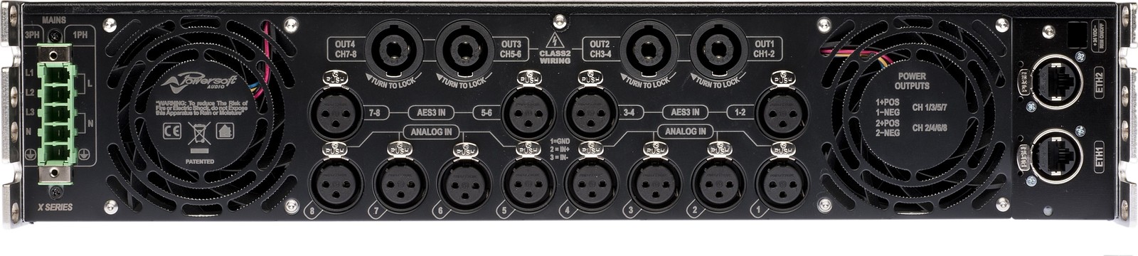 Powersoft X8 Τελικός 3000W/8Ω | Skroutz.gr