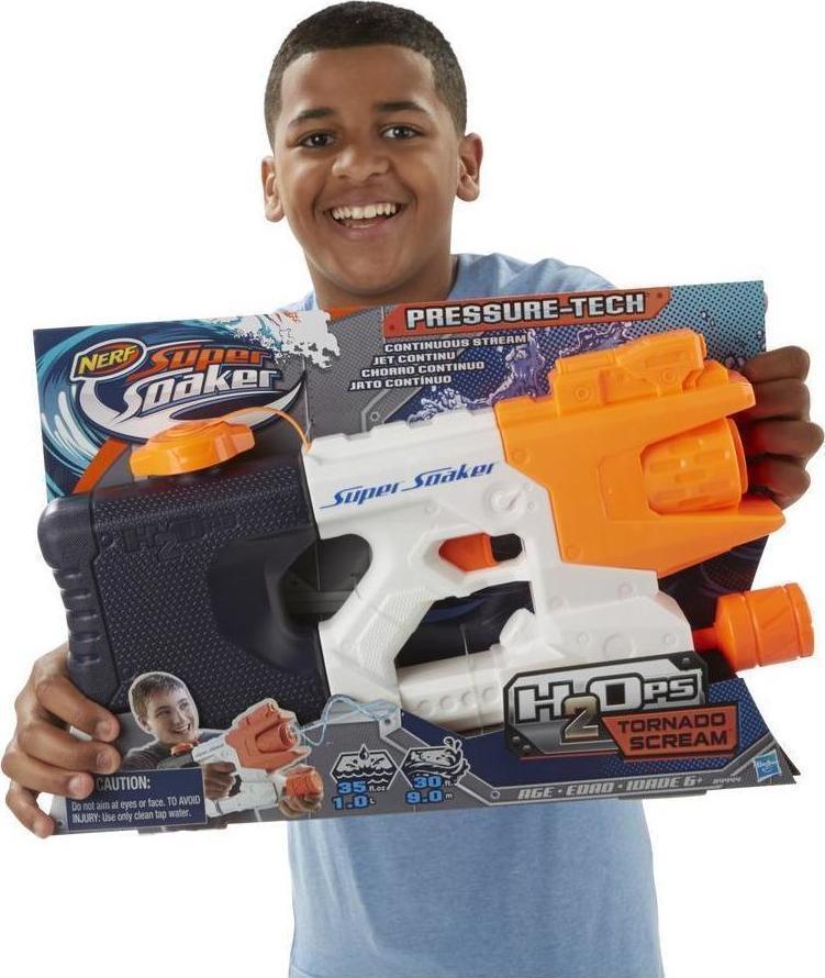 Nerf Νεροπίστολο Tornado Scream Super Soaker για 6+ Ετών B4444 | Skroutz.gr