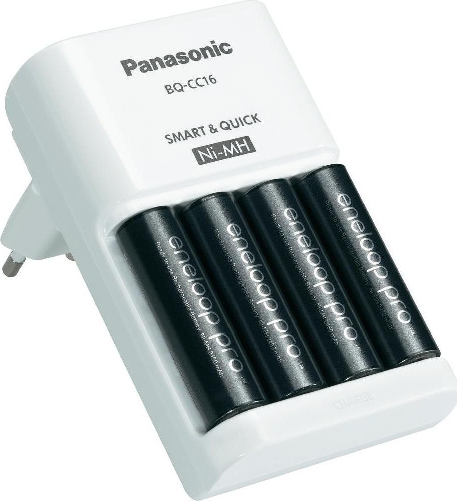 Panasonic Smart And Quick Bq Cc16 4x Aa 2500mah Skroutz Gr