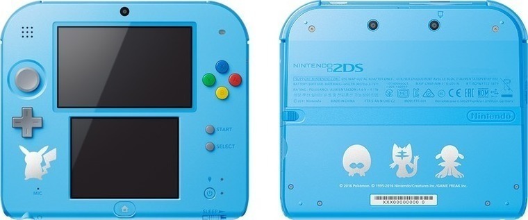 Nintendo 2DS Light Blue & Pokemon Moon | Skroutz.gr