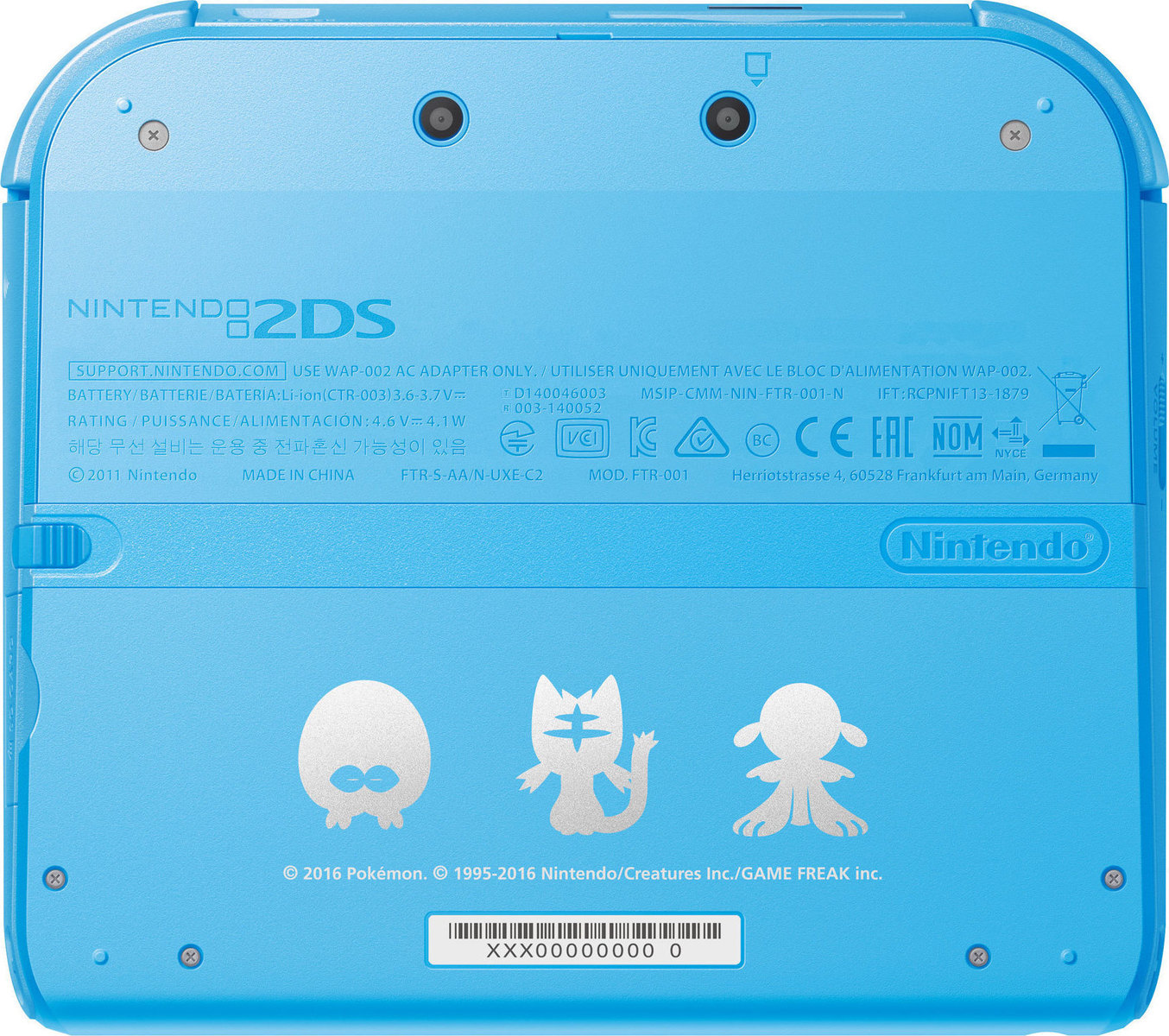 Nintendo 2DS Light Blue & Pokemon Moon | Skroutz.gr