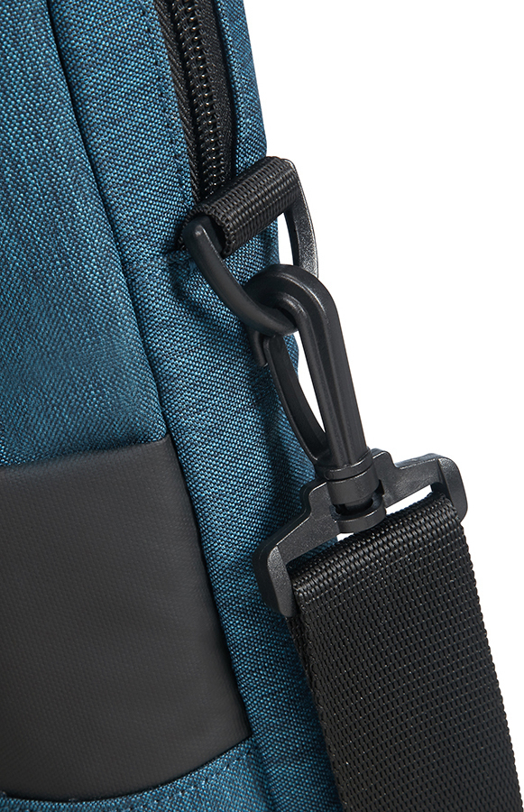 American Tourister City Drift Briefcase 14" Black/Blue | Skroutz.gr