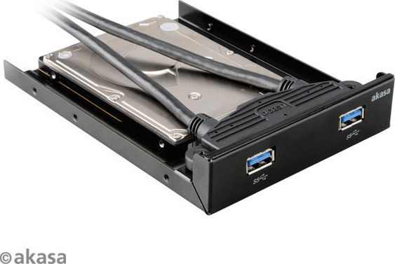 Akasa 2.5" SSD/HDD adapter with two USB 3.0 | Skroutz.gr