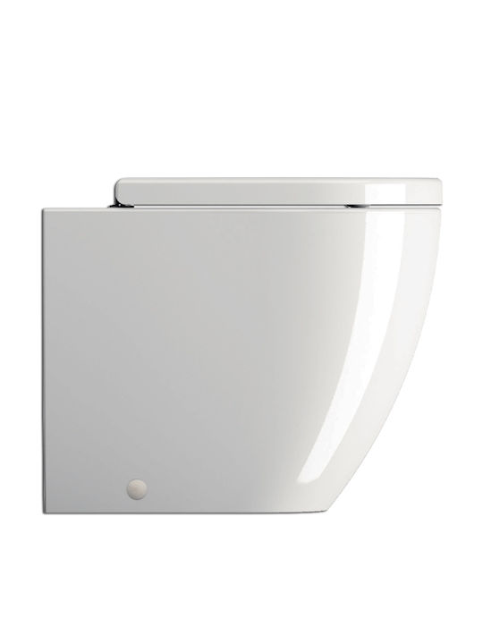 GSI Pura Back To Wall 881400 Λεκάνη Δαπέδου Λευκή | Skroutz.gr