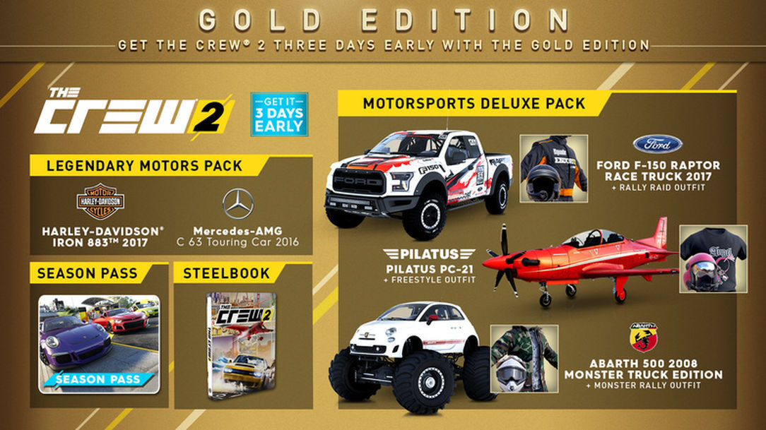 The Crew 2 Gold Edition (Key) PC Game | Skroutz.gr