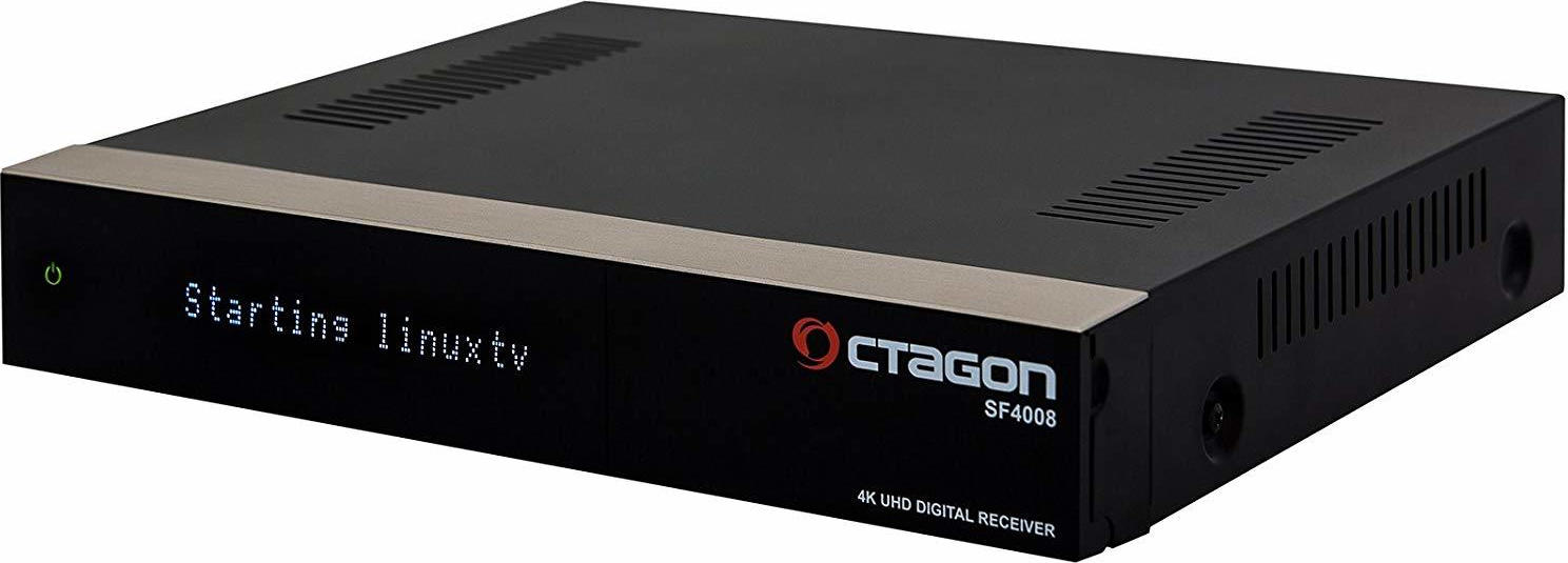 Octagon Δορυφορικός Αποκωδικοποιητής SF4008 Triple 4K UHD DVB-C / DVB ...