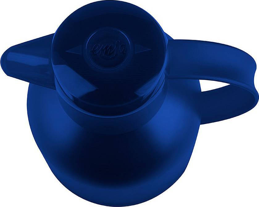 Emsa Samba Vacuum Jug Quick Press Translucent Blue 1lt | Skroutz.gr