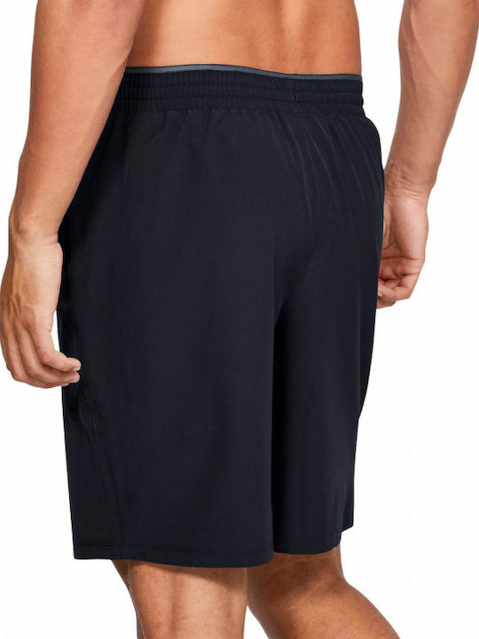 Under Armour Qualifier WG Αθλητική Ανδρική Βερμούδα Μαύρη 1327676-002 ...