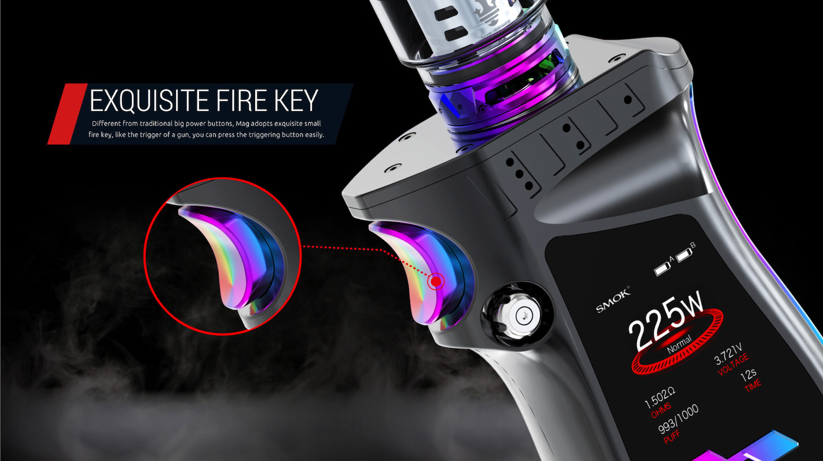 Smok Mag Kit Black Red | Skroutz.gr