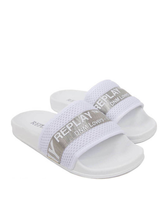 Replay Slides σε Λευκό Χρώμα GWF1B.002.C0001S-072 | Skroutz.gr