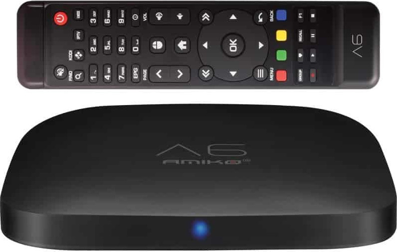 Amiko TV Box A6 OTT 4K UHD με WiFi 1GB RAM και 8GB Αποθηκευτικό Χώρο με ...
