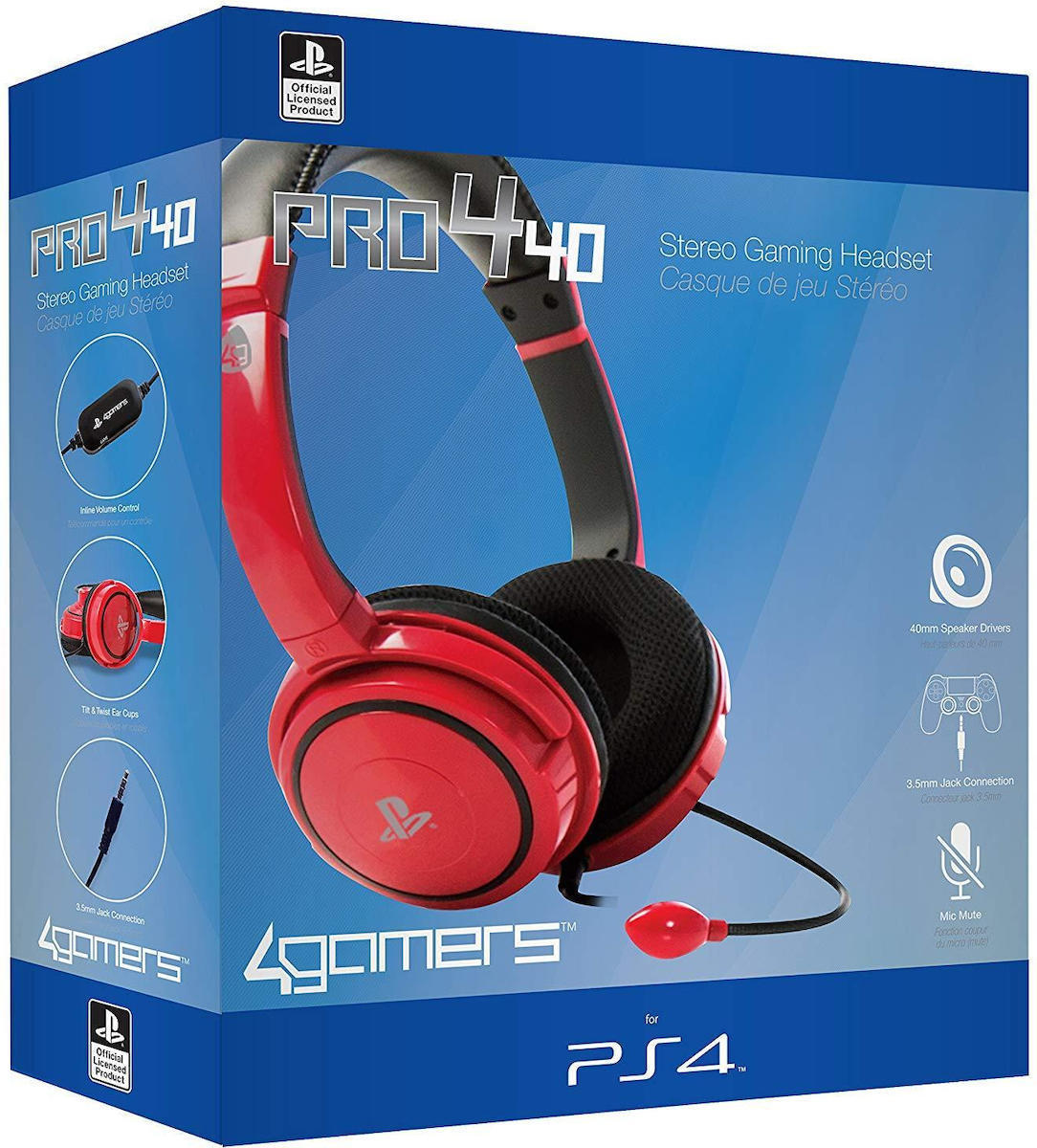 4gamers Pro4 40 Ps4 Red Skroutz Gr