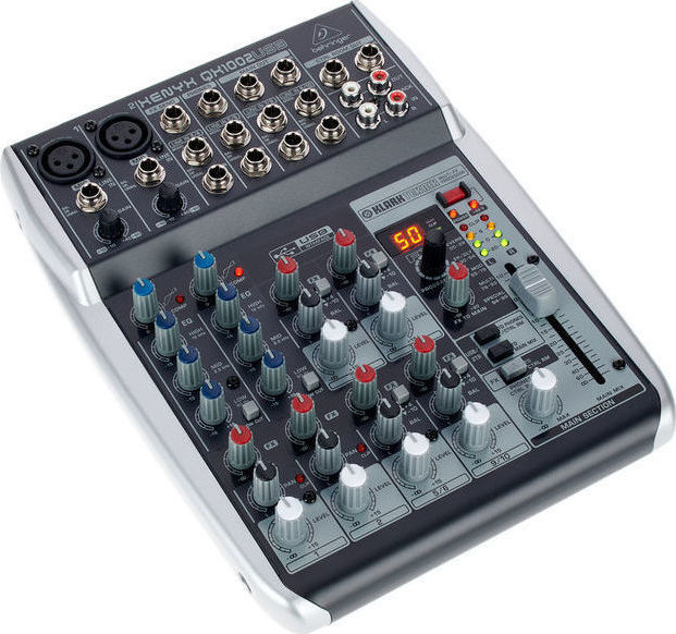 Behringer XENYX-QX1002 USB Αναλογική Κονσόλα 10 Καναλιών με Phantom ...
