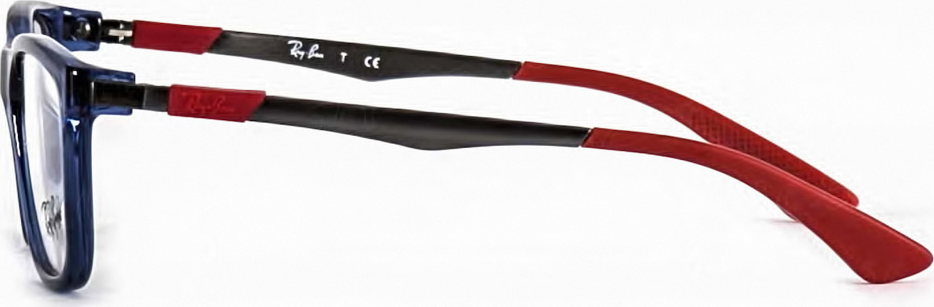 Ray Ban Παιδικός Κοκκάλινος Σκελετός Γυαλιών σε Μπλε Χρώμα RB1549 3734 ...