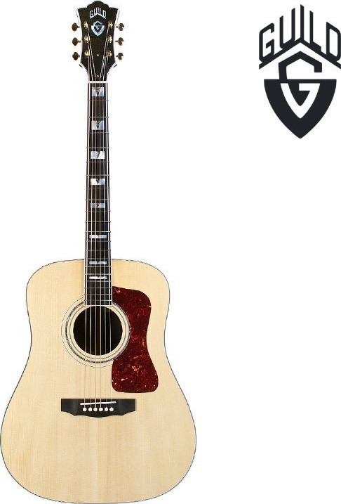 Guild Ηλεκτροακουστική Κιθάρα D55E USA Traditional Series Natural ...