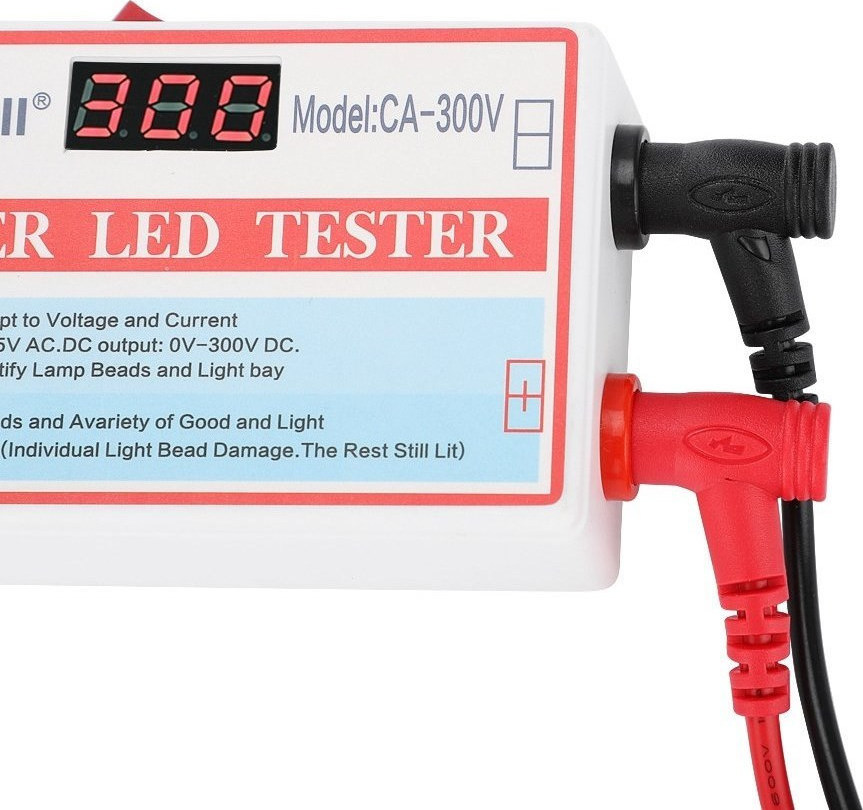 Ανιχνευτής Τάσης Super LED Tester AC/DC με Εύρος Μέτρησης 0 - 300V ...