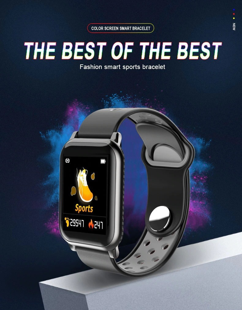 KY11 Smartwatch με Παλμογράφο (Γκρι) | Skroutz.gr