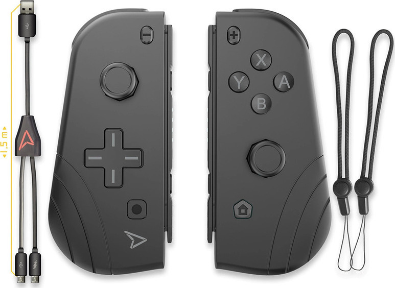 Steelplay Twin Pads Ασύρματο Gamepad για Switch Γκρι | Skroutz.gr