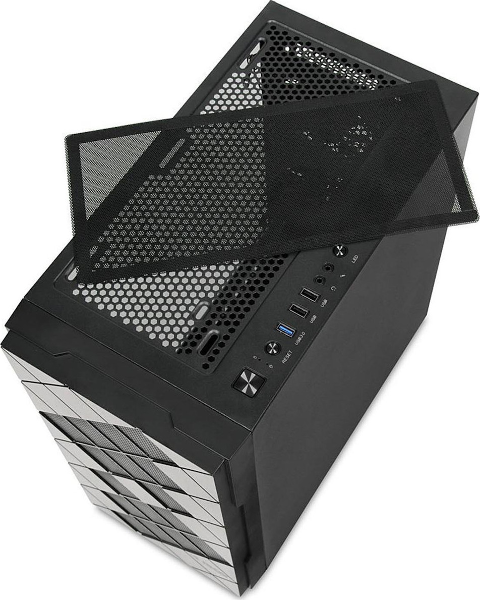 iBox Passion V6 Gaming Mini Tower Κουτί Υπολογιστή με Πλαϊνό Παράθυρο ...