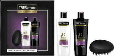 TRESemme Repair 7 Shampoo 400ml, Conditioner 400 ml & Hair Detangler ...