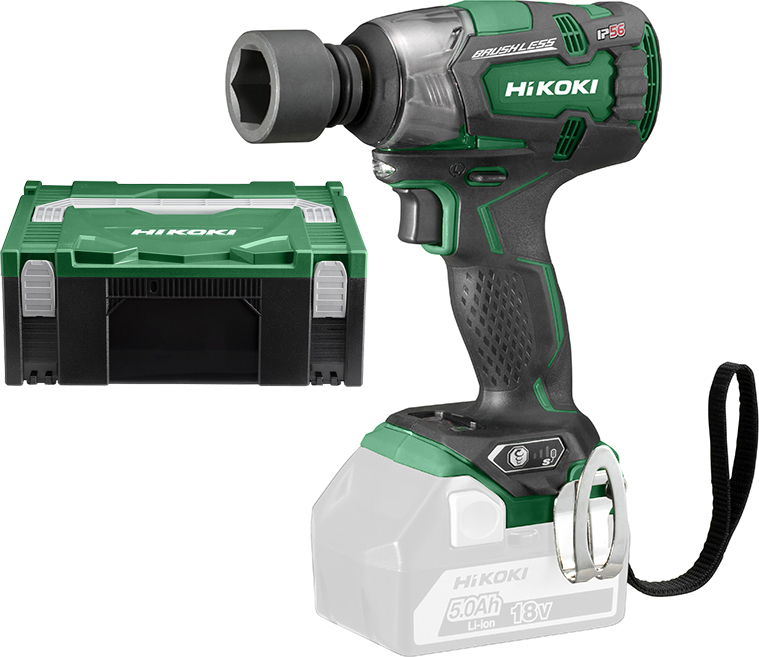 Hitachi WR18DBDL2 Μπουλονόκλειδο 18V Solo με Υποδοχή 1/2" | Skroutz.gr