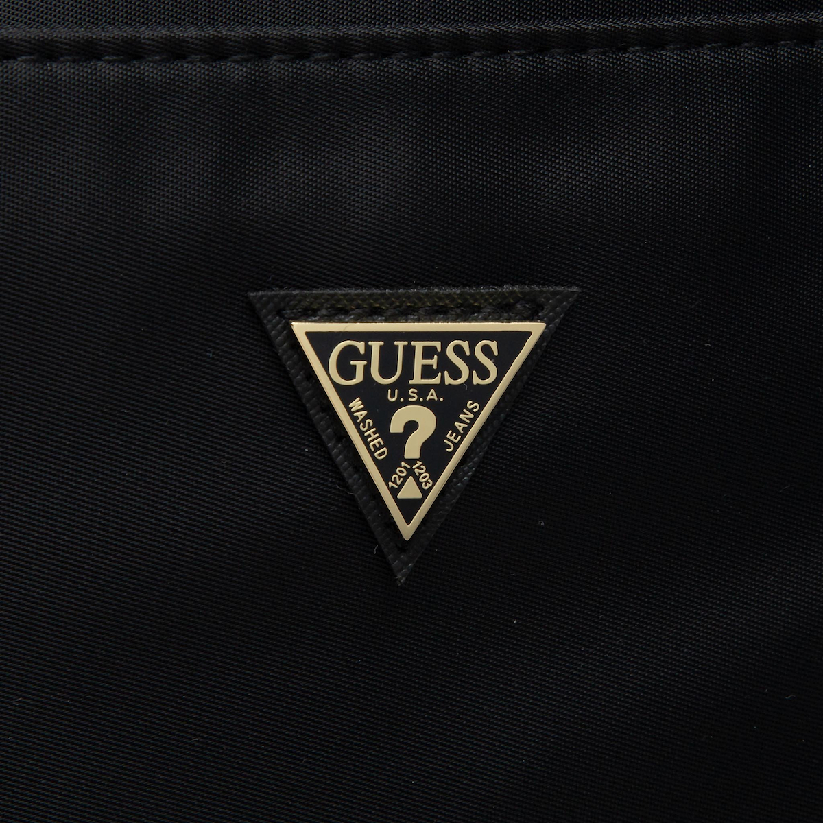 Guess Nylon Triangle Logo 16" Black - Skroutz.gr