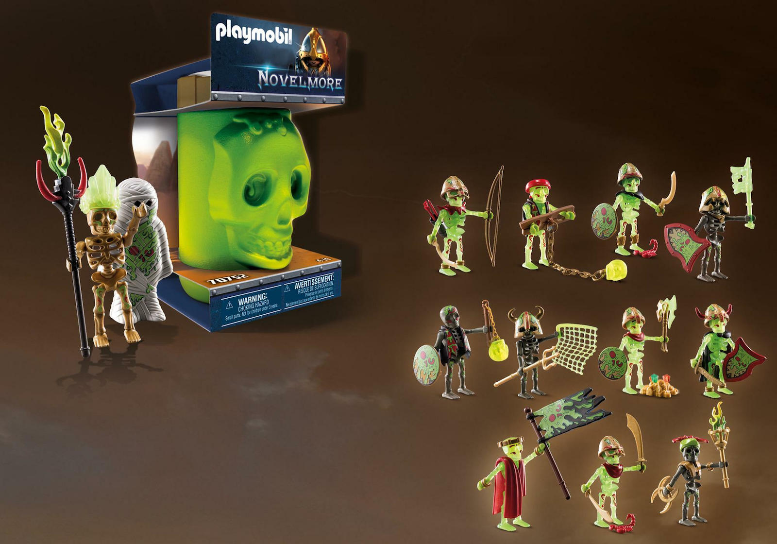 Playmobil Novelmore Skeleton Surprise Box για 4-10 ετών 70752 | Skroutz.gr