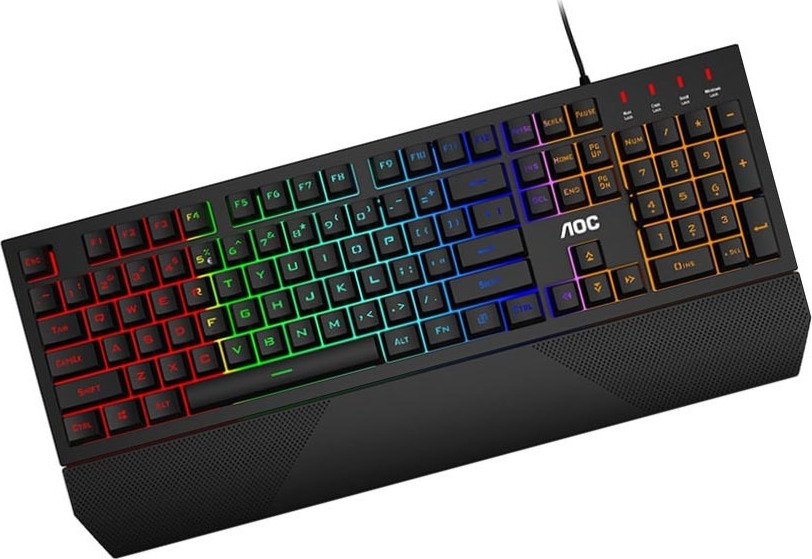 AOC GK200 Gaming Πληκτρολόγιο με RGB φωτισμό (Αγγλικό US) | Skroutz.gr