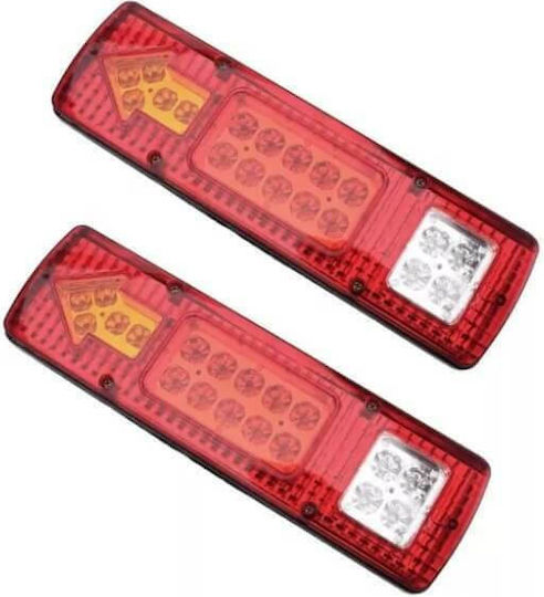 LED Car Towing & Trailer Light Set with Screws 12/24V ST0159 2pcs ...