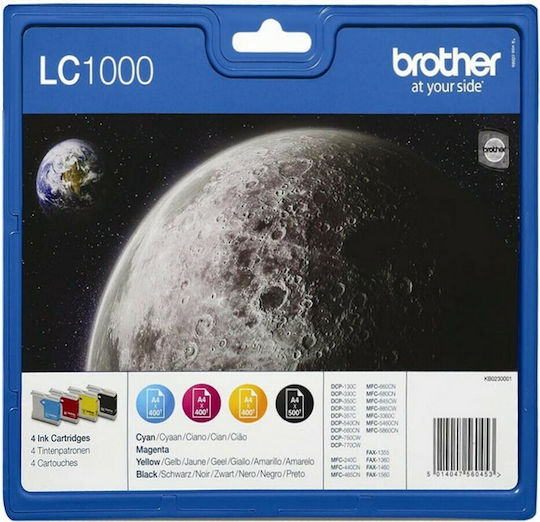 Brother LC1000 Multipack High Yield Original Pack of InkJet Printer ...