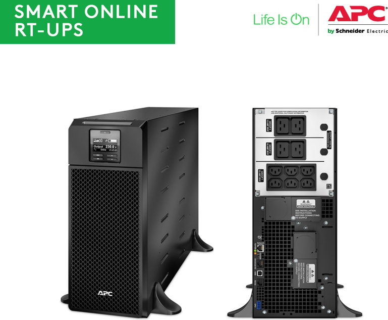 APC Smart-UPS SRT 6000 RM On-Line 6000VA 6000W με 10 IEC Πρίζες | Skroutz.gr