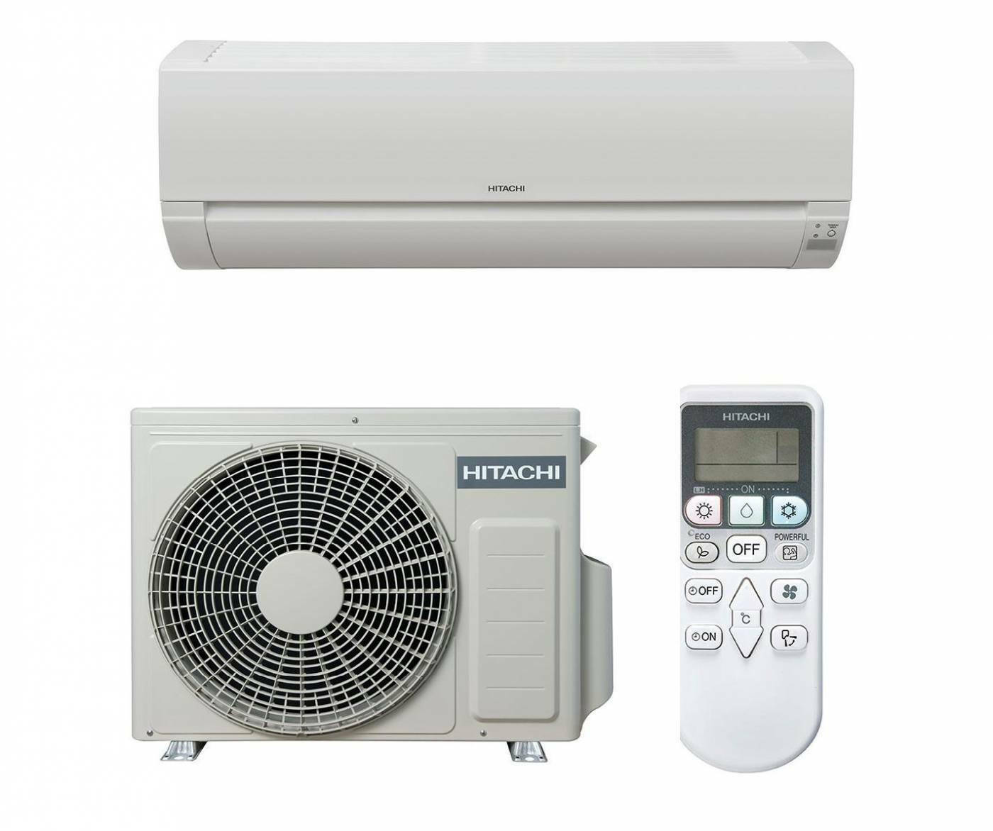 Hitachi Dodai 2 RAK-25REF/RAC-25WEF Κλιματιστικό Inverter 9000 BTU A++ ...