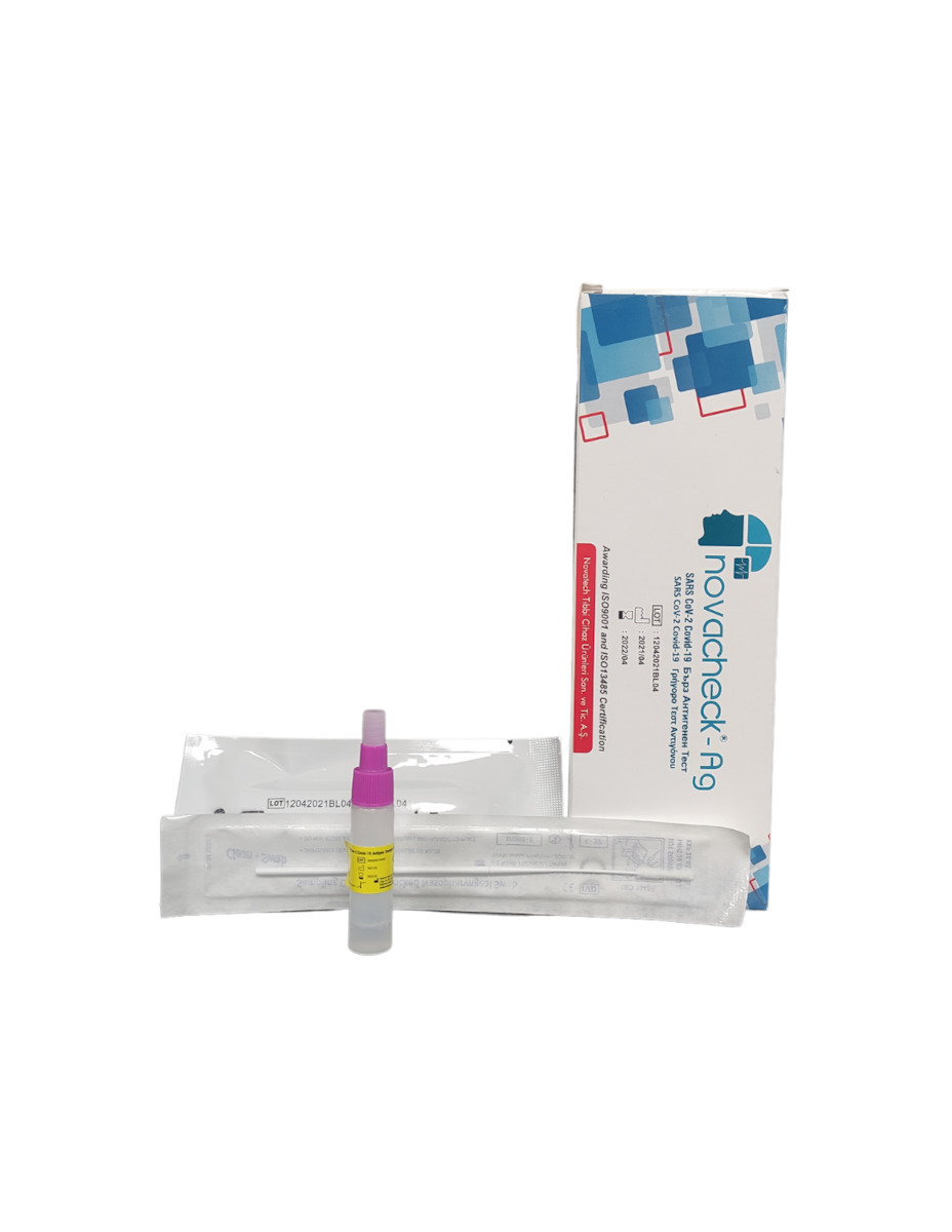 Novacheck Sars CoV-2 Covid-19 Antigen Rapid Test 1τμχ Διαγνωστικό Τεστ ...