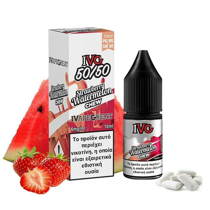 IVG Strawberry Watermelon Chew 12mg 10ml | Skroutz.gr