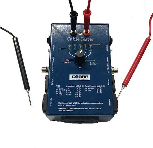 Cobra Cable Tester Καλωδίων Ρεύματος | Skroutz.gr