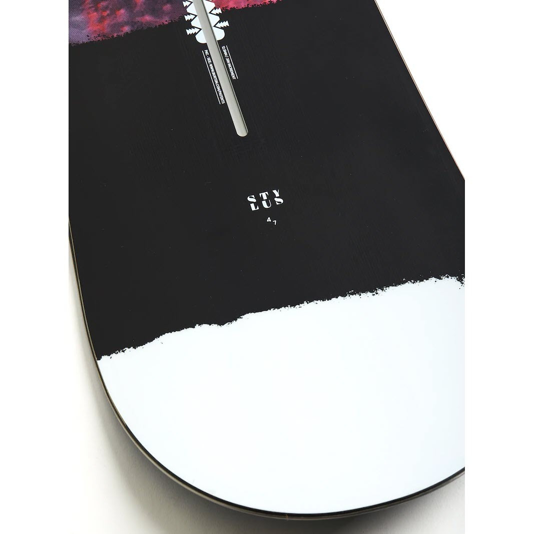 Burton Stylus Flat Γυναικεία Σανίδα Snowboard White/Purple/Black 106971 ...
