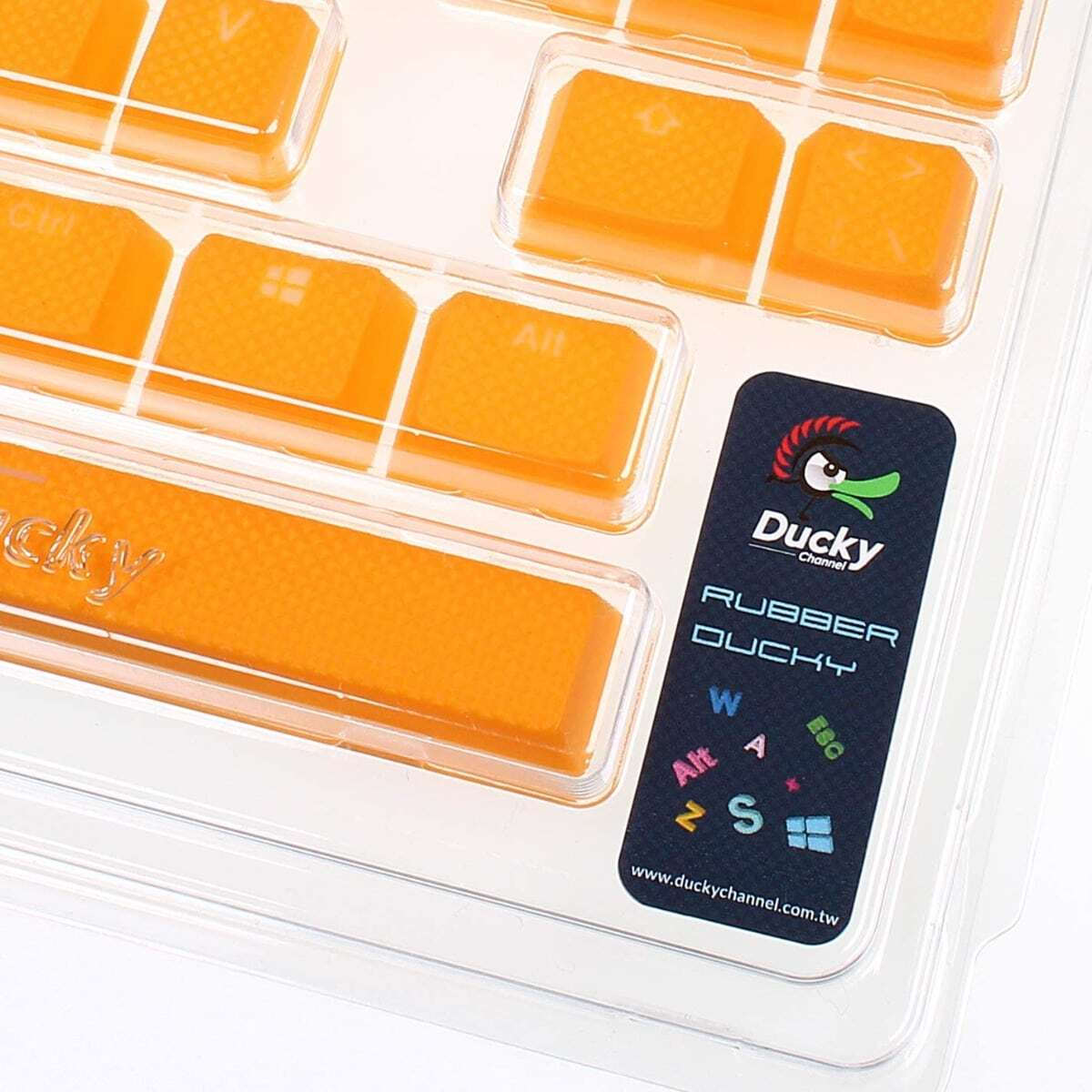 Ducky Keycap Rubber Double Shot Keycap Set Κίτρινο 31τμχ US | Skroutz.gr