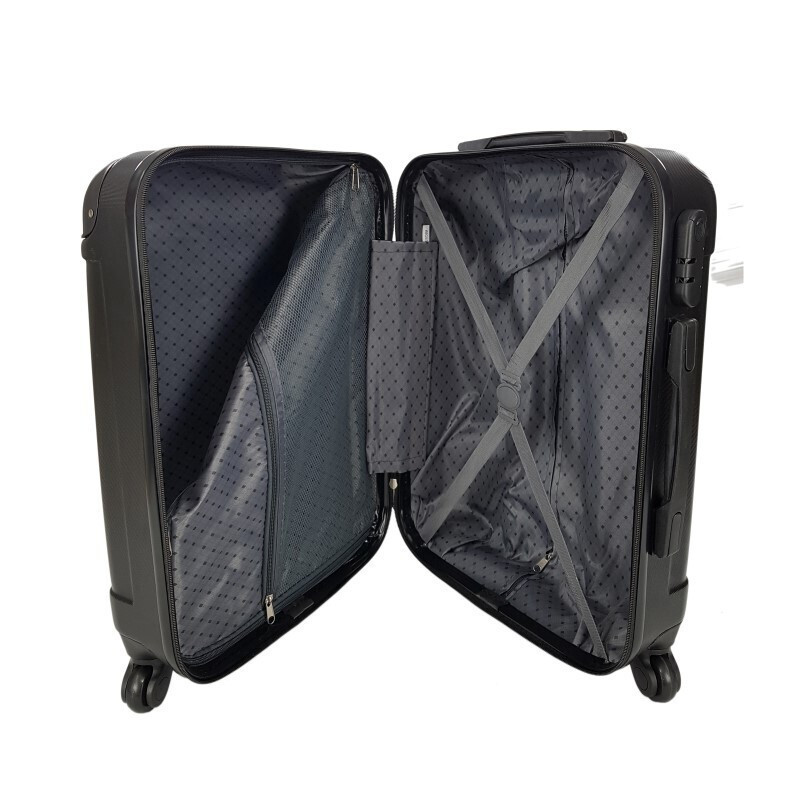 Forest CF1720 Σετ Βαλίτσες 2τμχ σε Μαύρο χρώμα | Skroutz.gr