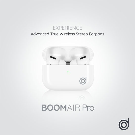 Digifon Boom Air Pro In-ear Bluetooth Handsfree Ακουστικά με Θήκη ...