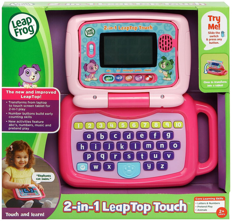 Vtech Ηλεκτρονικό Παιδικό Εκπαιδευτικό Laptop/Tablet Leap Frog για 3 ...